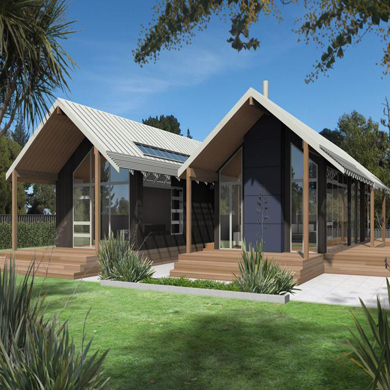 Type Préfabriqué Kit Préfabriqué Modulaire De Conteneur De 2 Ou 3 Maisons De Salles De Structure